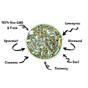 Backyard Chicken Coop Herbs: Keep Flies, Ants, Spiders, Mice, Rats Away Naturally PestsBGone (20 Ounce)