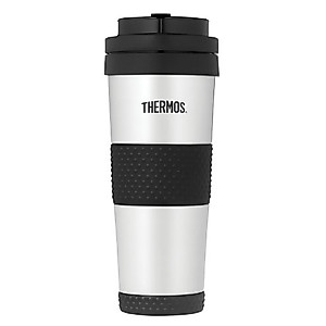 Thermos Vacuum Insulated Stainless Steel Tumbler, 18-Ounce, Stainless Steel