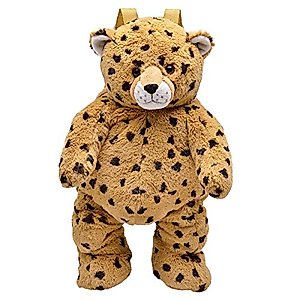 Unipak 16" Cheetah Plush Backpack
