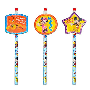 Disney Mickey Mouse School Supplies Bundle Disney Lunch Box Set - 5 Pc Mickey Lunch Box with Mickey and Minnie Stickers, More (Disney Lunch Bag)