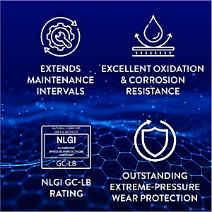 AtomLube All Purpose Grease, 10-Pack 14 Oz. Tubes | Multi Function Lubricant | Automotive Grease and Marine Grease for Boat Accessories, Trucking, and Wheel Bearing