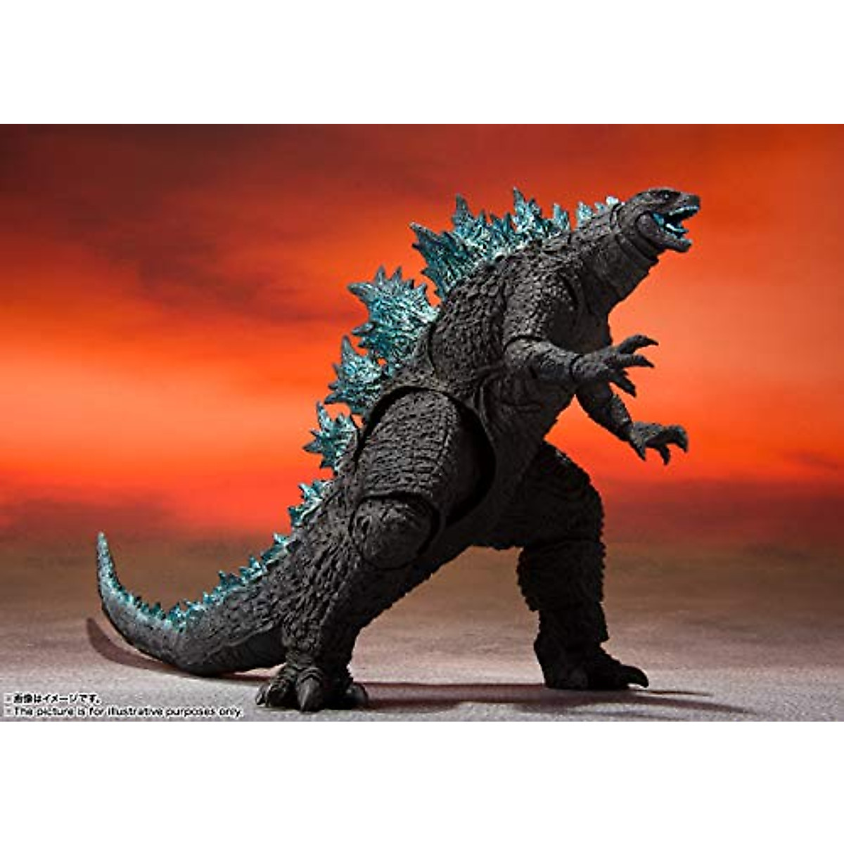 TAMASHII NATIONS - Godzilla Vs. Kong - Godzilla from Movie Godzilla VS. Kong (2021), Bandai Spirits S.H.MonsterArts Action Figure