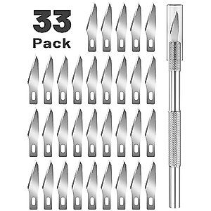 Mr. Pen- Craft Knife, 33 Pcs, Hobby Knife, Precision Knife, Craft Cutting Tools, Art Knife, Craft Knife Set, Hobby Knife Set, Hobby Knife Blades, Model Knife, Precision Craft Knife