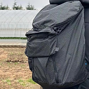 Generic 210D Lightweight Tear Resistant Blended Nylon Fabric UHMWPE, Free cropping, Tent Waterproof, Windproof, Dustproof, Airtight PU Coating 140gsm (Navy Blue)