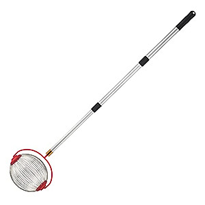Cooltop Medium Nut Gatherer, Nut Picker Rolling Acorn Picker Upper,Adjustable Lightweight Outdoor Manual Tools,Collect Walnuts,Acorns,Hickory Nuts,Golf with 1Gallon(Medium)