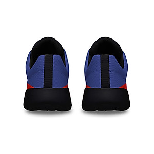 Men's Women's Puerto Rico Sneakers Fashion Casual Slip on Walking Shoes Lightweight Breathable Puerto Rican Running Sneaker Black Size 8