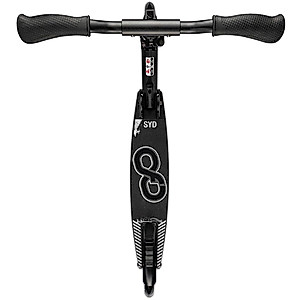 Crazy Skates Foldable Kick Scooter - Kick Scooters for Adults, Teens and Kids with Carrying Strap - Fast Folding, Adjustable Handlebars and Lightweight - Sydney Scooter (SYD) - Black