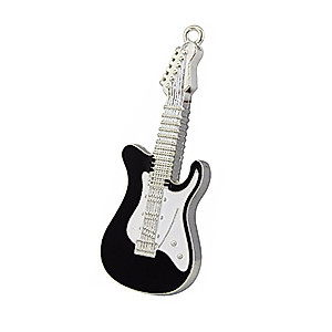 32GB USB 2.0 Flash Drive Metal Music Guitar Shaped Pen Drive Memory Stick Thumb Drive