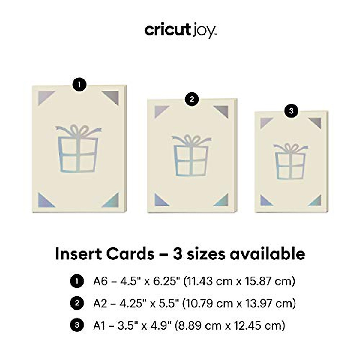 Cricut Joy Insert Large, Macarons Sampler Cards