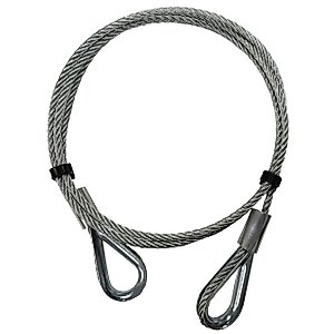 KFI Products Manual Plow Lift Cable Replacement Part for KFI Manual Lift 105015 105173-R