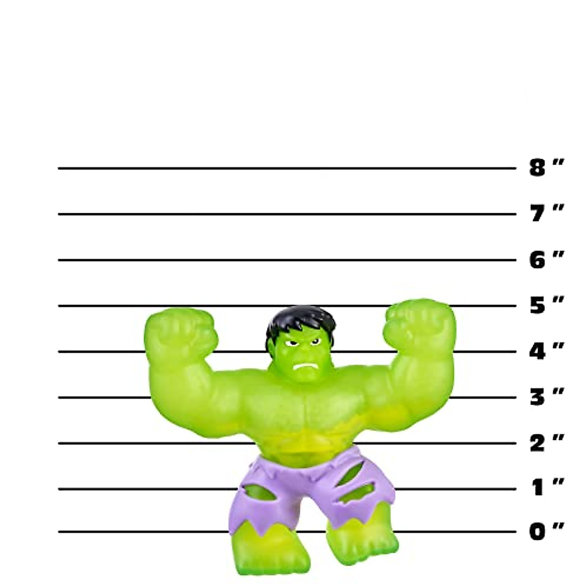 Heroes of Goo Jit Zu Marvel 6 Pack | 6 Amazon Exclusive Marvel Heroes | 4.5" Tall Action Figures | Spider-Man, Hulk, Captain America-Sam Wilson, Black Panther, Black Widow, and Iron Man