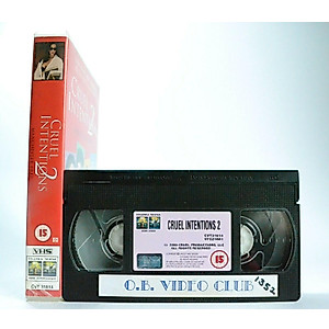 Cruel Intentions 2: Prequel To 1999 Movie - Comedy Drama - Amy Adams - Pal VHS