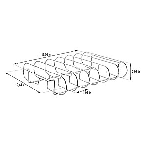 Chicken Leg Rack for Grill with Dip Tray and Large Rib Rack for Smoking Bundle - High Grade Stainless Steel - Easy to Use and Clean