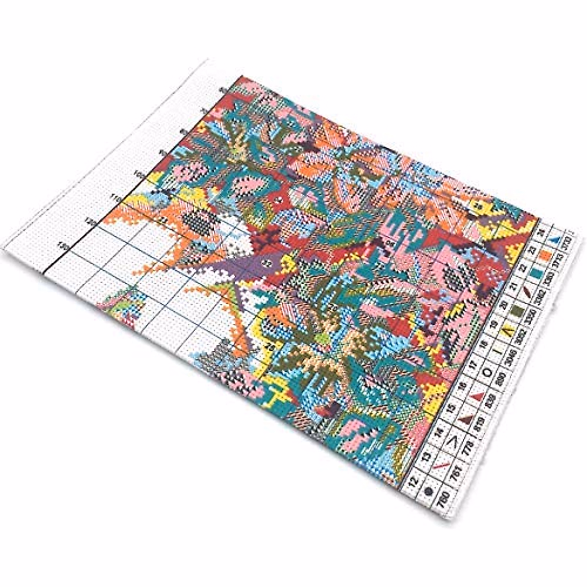 Maydear Cross Stitch Kits Stamped Full Range of Embroidery Starter Kit for Beginners Pre-Printed Pattern 14CT 2 Strands 11.81 * 12.99in - Spring Dance