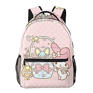 My Me_lody Backpack College Bookbag Casual Laptop Daypack For School Travel