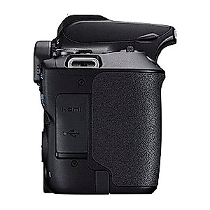 Canon EOS 250D (Rebel Sl3) DSLR Camera Body Only (No Lens) + 32GB Memory + Case + Tripod (20pc Bundle) (Renewed)