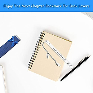 2022 Graduation Gifts Bookmark for Her Him - Enjoy The Next Chapter Bookmark for Book Lovers, High School Graduation Gifts for Her 2022, Class of 2022 Birthday Grad Gifts in Bulk for Women Men