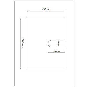 A&E Bath and Shower Glendale Bathroom Cabinet, White