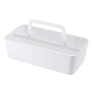 Yamazaki Home Tool Box, Steel, Large, Handle, No Assembly Req.