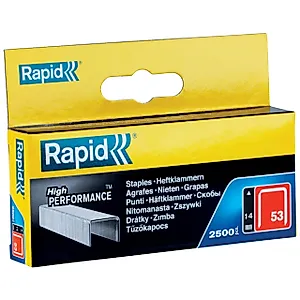 Rapid 11860425 Staples type 53 14mm (2500 Piece)