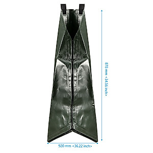 SEHOI 3 Pack 20 Gallon Tree Watering Bag, PVC Tree Drip Irrigation Bags with Zipper, Adjustable Slow Release Watering Bag for Newly Planted or Established Trees