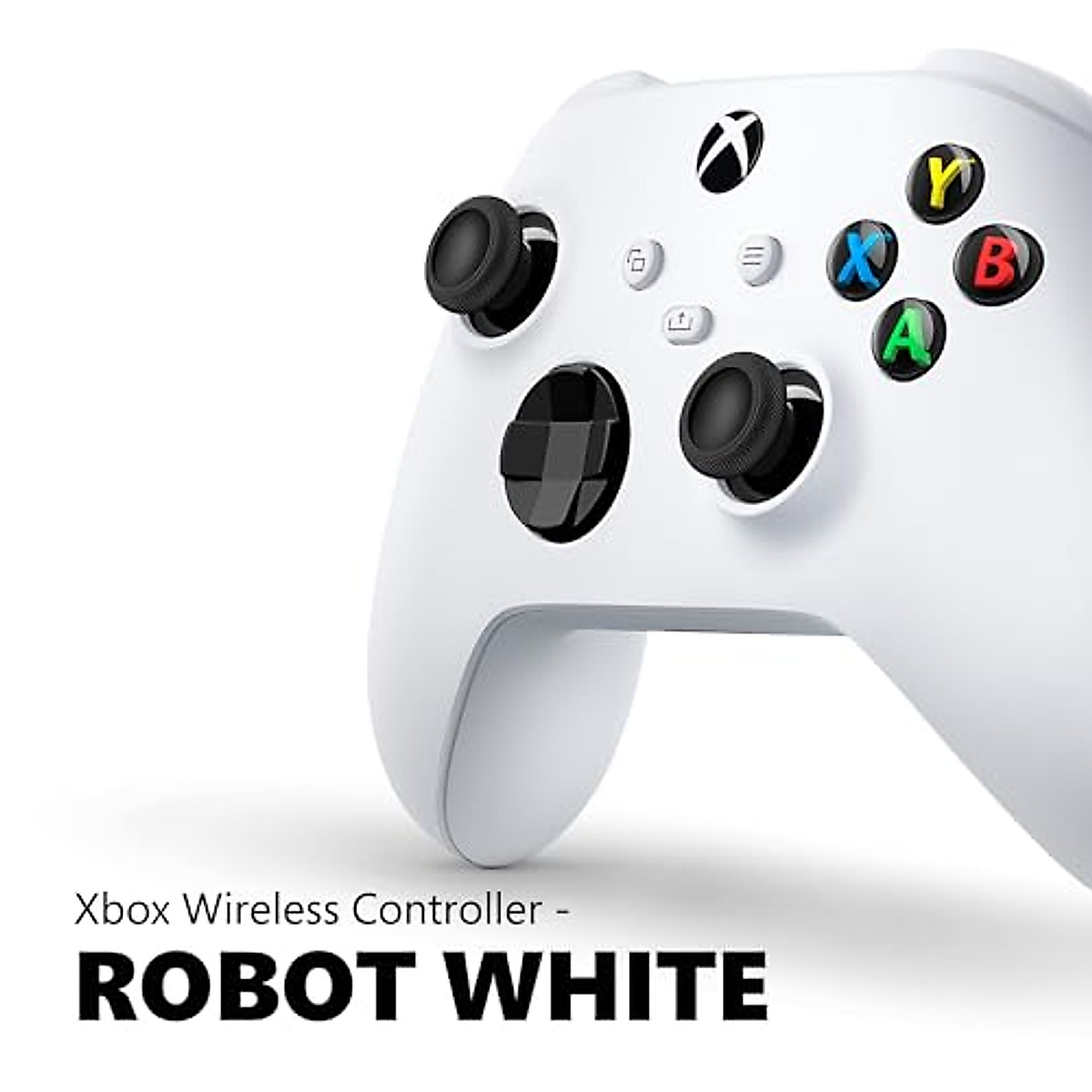 Xbox Core Wireless Gaming Controller – Robot White– X|S, One, Windows PC, Android, and iOS