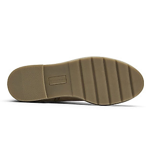 Rockport Women's Kacey Bootie Ankle Boot, Mocha Latte Suede, 8.5