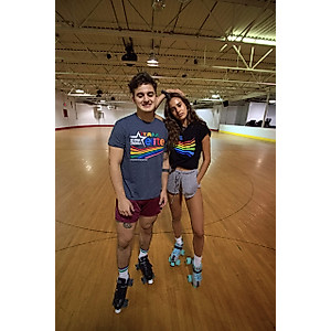 Roller Derby Str Seven Men's Roller Skate, Black/Grey, 10