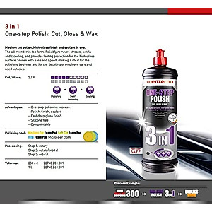 menzerna CGW One-Step Polish 3in1, 32 oz.