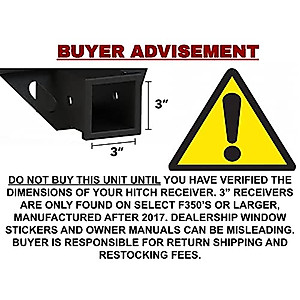 Weigh Safe Adjustable Trailer Hitch Ball Mount - 6" Adjustable Drop Hitch for 3" Receiver - Premium Heavy Duty Aluminum Trailer Tow Hitch w/ Chrome Plated Tow Balls (2" & 2 5/16") - 21,000 GTW