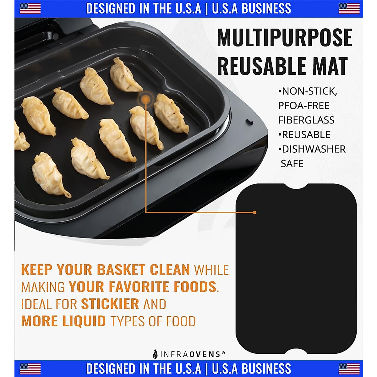 Air Fryer Rack Accessories for Ninja Foodi Smart XL 6-in-1 FG551 and Reusable Liner Accessory for Indoor Grill and Airfryer Cooking, Baking and Dehydrating, Stainless Steel, Paper Liner Replacement