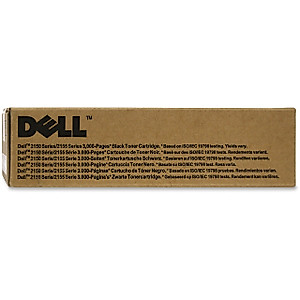 Dell N51XP Black Toner Cartridge 2150cdn/2150cn/2155cdn/2155cn Color Laser Printers