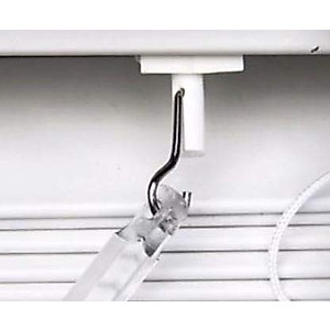 New Blind Wand/Rod - Color White- High Strength (12" White 2 Pack)