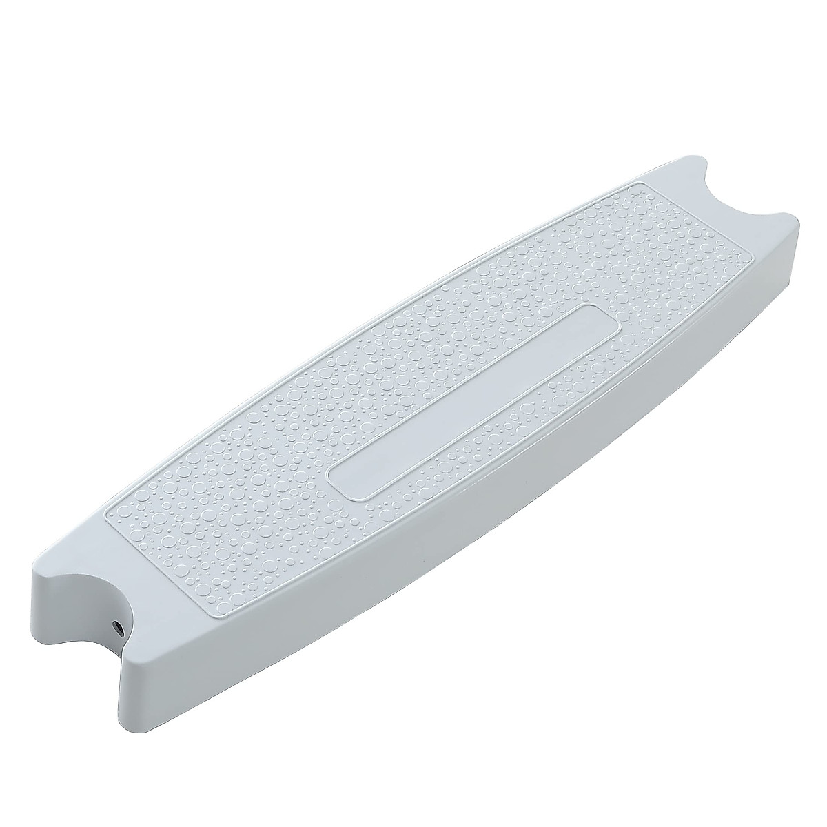 HECASA (1-Pack) 18" Universal Pool Ladder Steps Replacement, Heavy-Duty Molded Plastic Swimming Pool Ladder Rung Step