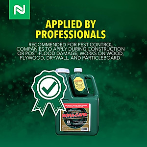 Bora-Care with Mold-Care Moldicide Concentrate, Wood Protection Against Mold, Termites, and Decay, Long-Lasting Residual Protection, 1 Gallon