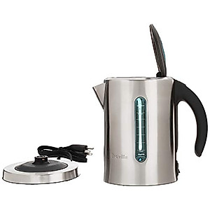 Breville BKE700BSS Soft Top Pure Countertop Electric Kettle, Brushed Stainless Steel