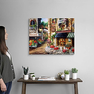 CANVAS ON DEMAND Buon Appetito Canvas Wall Art Print by Nicky Boehme, Contemporary, Home Decor, Artwork, 30"x24"