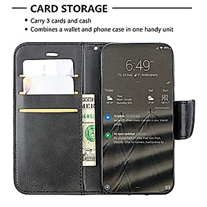 Aroepurt Flip Stand Case Compatible for Vivo Iqoo Z5 5g Phone Case Cover PU Leather Kickstand Magnetic Wallet Case YZW-HEI