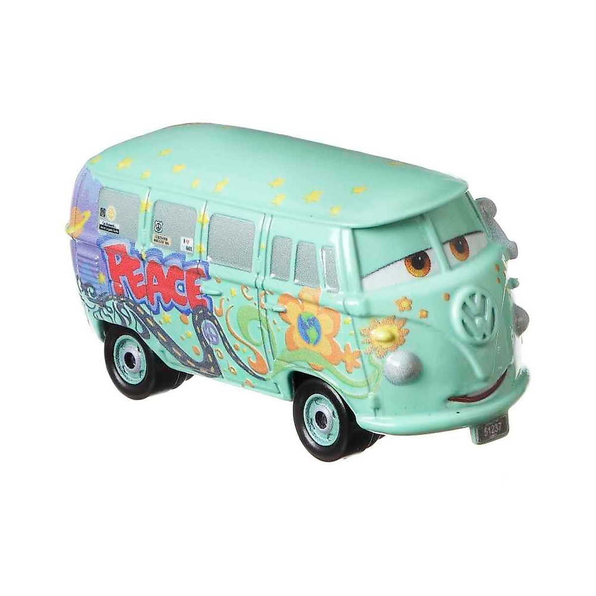 Disney Cars Toys Die-cast Fillmore WithNew Expression Vehicle