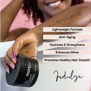 TruffLuv Indulge Collection Truffle Clarifying Shampoo & Hydrating Strengthening Mask with Black Truffle Extract, 8.45 Fl Oz Duo, Paraben & Sulfate Free