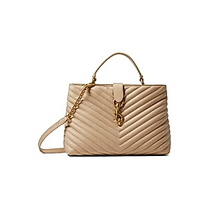 Rebecca Minkoff Edie Large Top Handle Satchel Sand Dune One Size