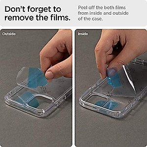 Spigen Ultra Hybrid [Anti-Yellowing PC Back] Designed for iPhone 12 Pro Max Case (2020) - Crystal Clear