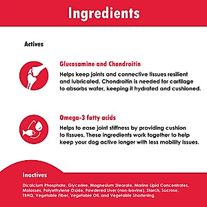 PHS Joint MAX Triple Strength (TS) Soft Chews for Dogs - Glucosamine, Chondroitin, MSM - Vitamins, Minerals, Antioxidants- Hip and Joint Support for Dogs - Made in USA - 2-Pack - 480 Soft Chews