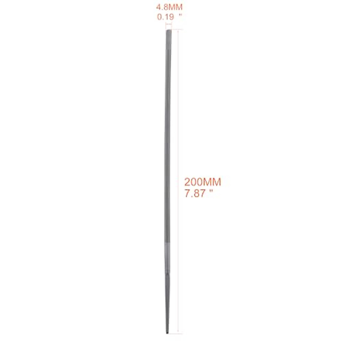 Hipa 3/16 4.8mm Round Professional Chainsaw Chain File, Round Saw Chain File kit, Replacement for Oregon 25896