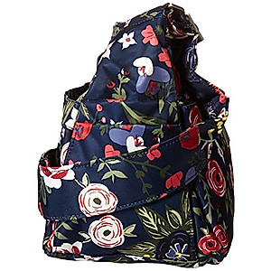 JuJuBe Limited Edition HoBoBe Purse Diaper Bag, Midnight Posy
