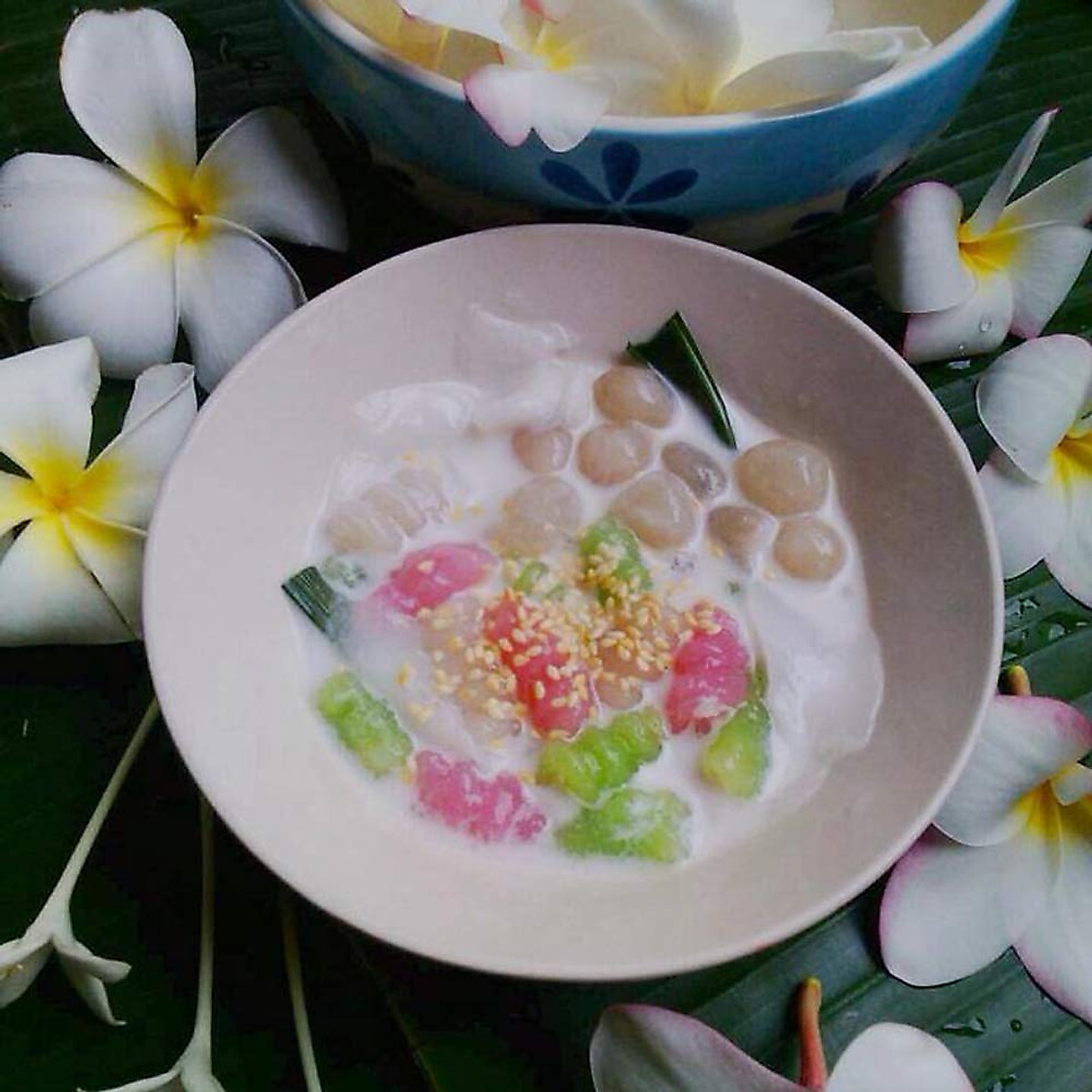 Cozinest Krong Krang Mold Thai Coconut Dessert Thai Cookies Crispy Snack Plastic Mold Dough Press Asian Kitchen Tools (2 pcs)