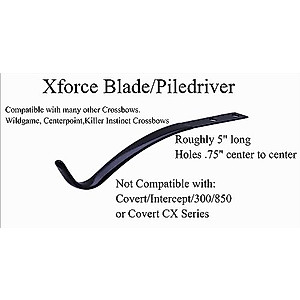 Crossbow Arrow Bolt Retention Spring Retainer Holder Compatible with Carbon Express (Covert/Intercept/X-Force 300-850)