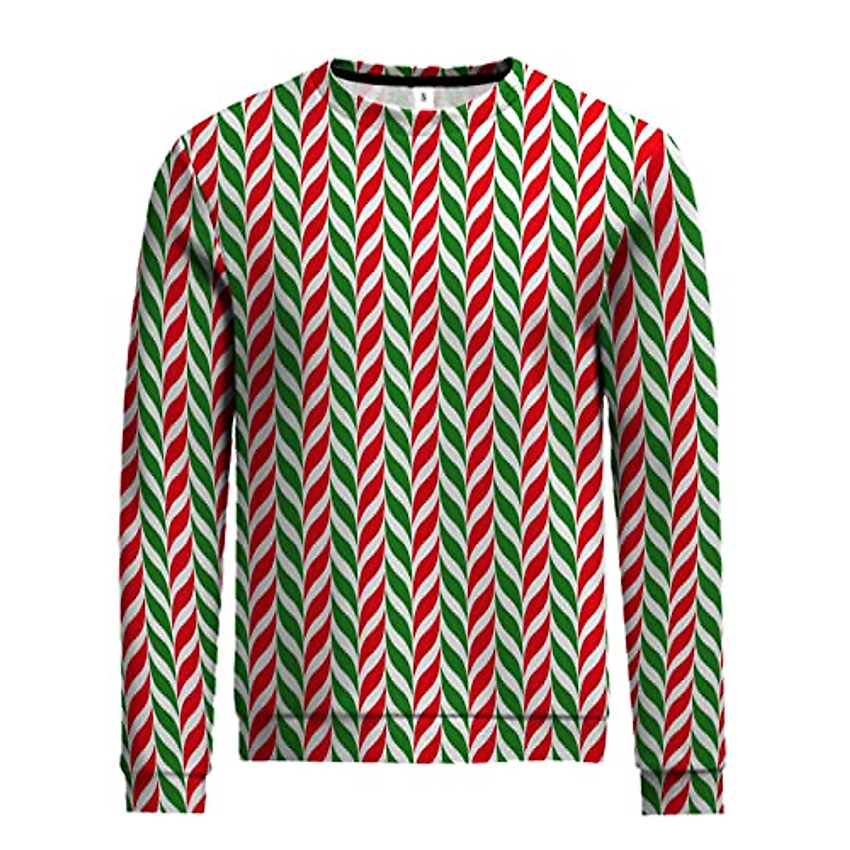 Christmas Sweatshirts For Men Funny Top Holiday Pullover 3D Printed Graphic Sweatshirts Crewneck Long Sleeve