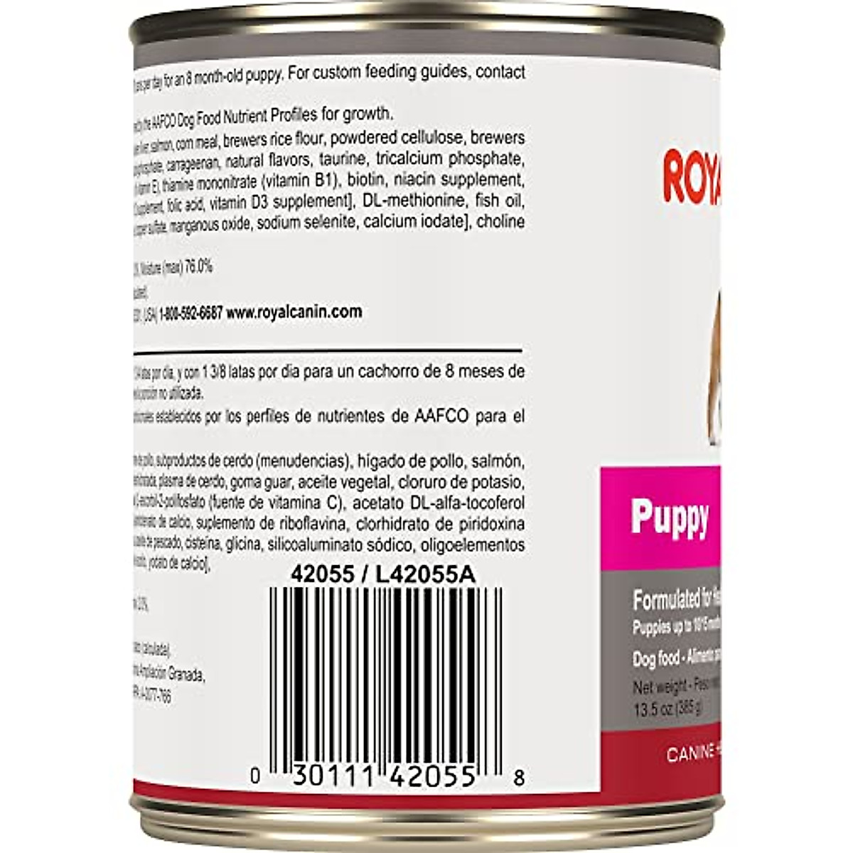 Royal Canin Canine Health Nutrition Puppy Canned Dog Food, 13.5 oz Can (Pack of 12)