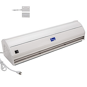 Awoco 36" Elegant 2 Speeds 900 CFM Unheated Indoor Air Curtain with an Easy-Install Magnetic Door Switch
